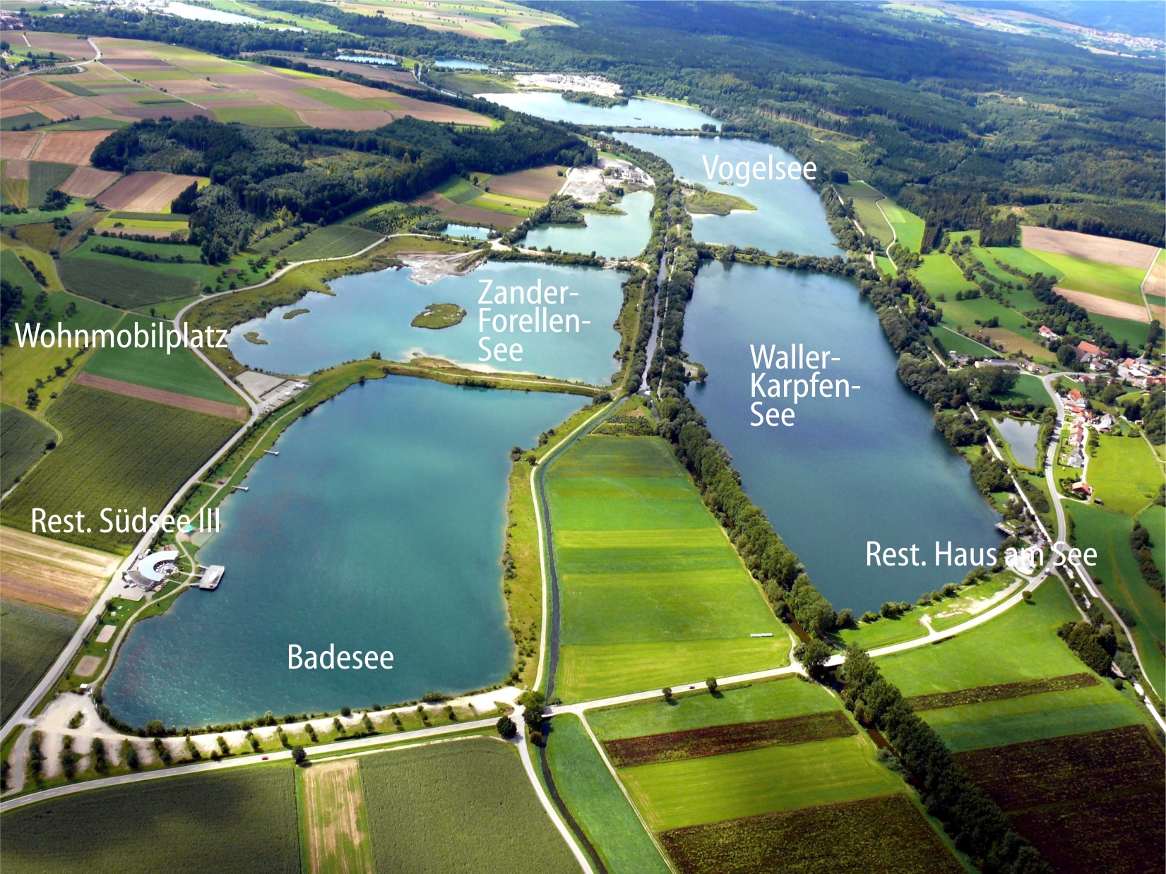 Angeln Zielfinger Seen